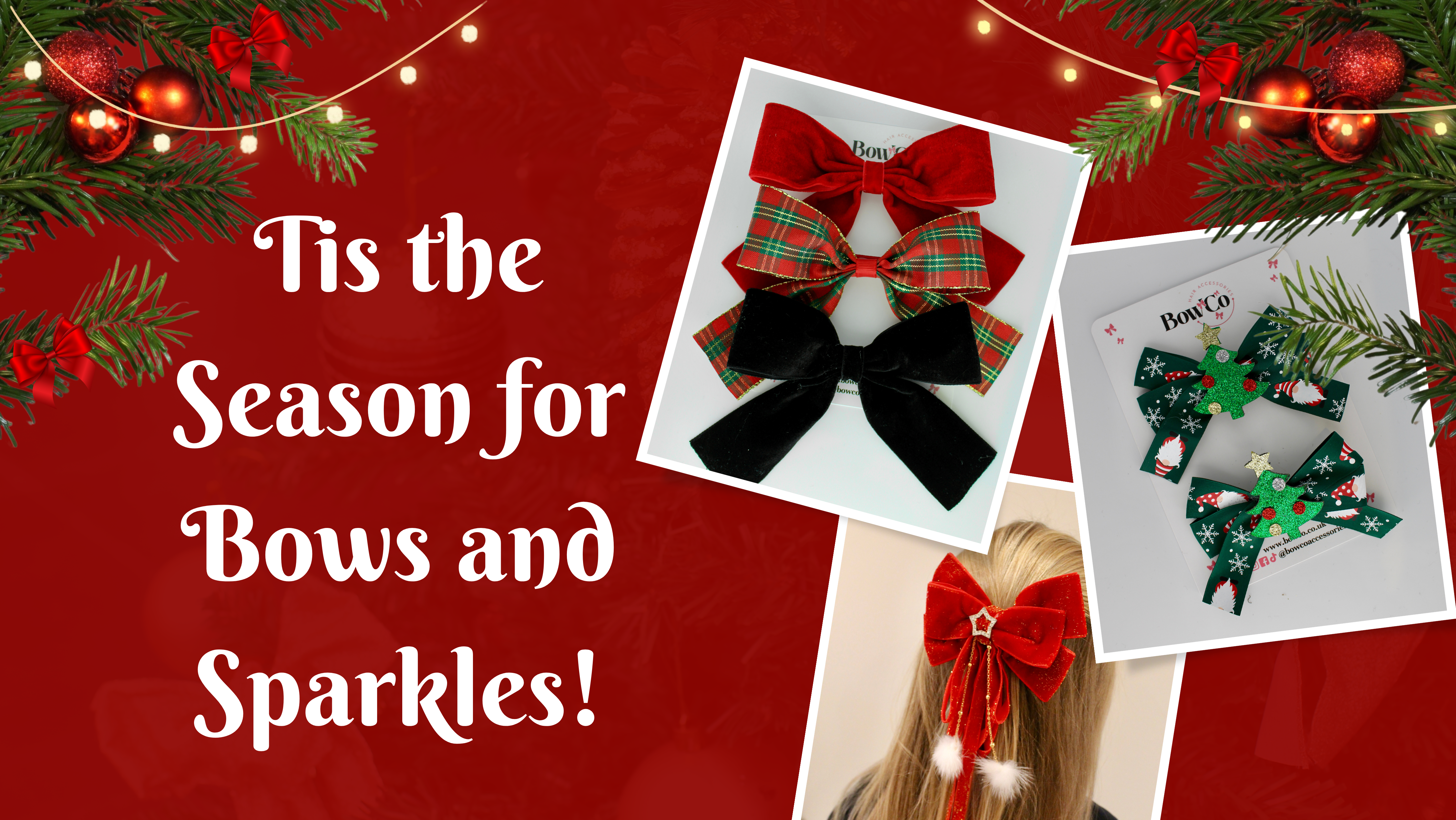 The Ultimate Guide to Christmas Bows for Little Girls! – BowCo Hair ...